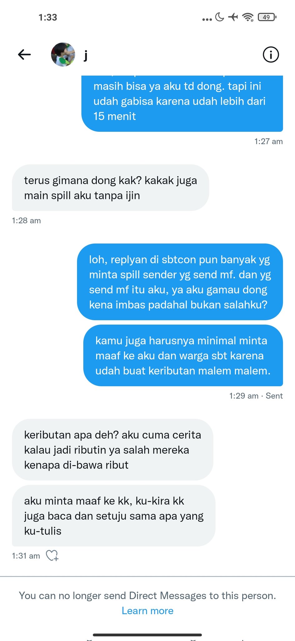 ra. limit dm, chat line di bio on Twitter: "jahat banget. https://t.co/VEU7V00NGc" / Twitter
