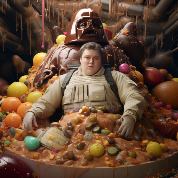 Momma Gobbo (aka Miss Indulgence) on Twitter: ""Augustus Gloop in Star Wars":"