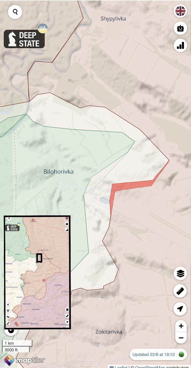 ThomasWW on Twitter: "Day 486. DeepState update 2023-06-24 09:20 The Armed Forces of Ukraine had ...