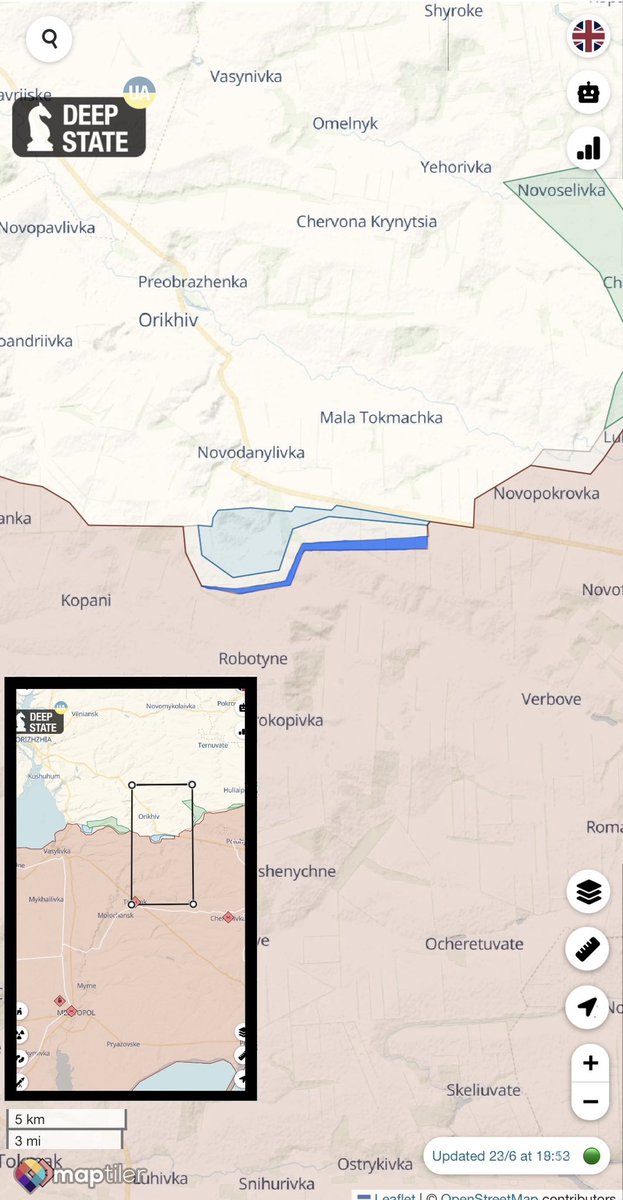 ThomasWW on Twitter: "Day 486. DeepState update 2023-06-24 09:20 The Armed Forces of Ukraine had ...