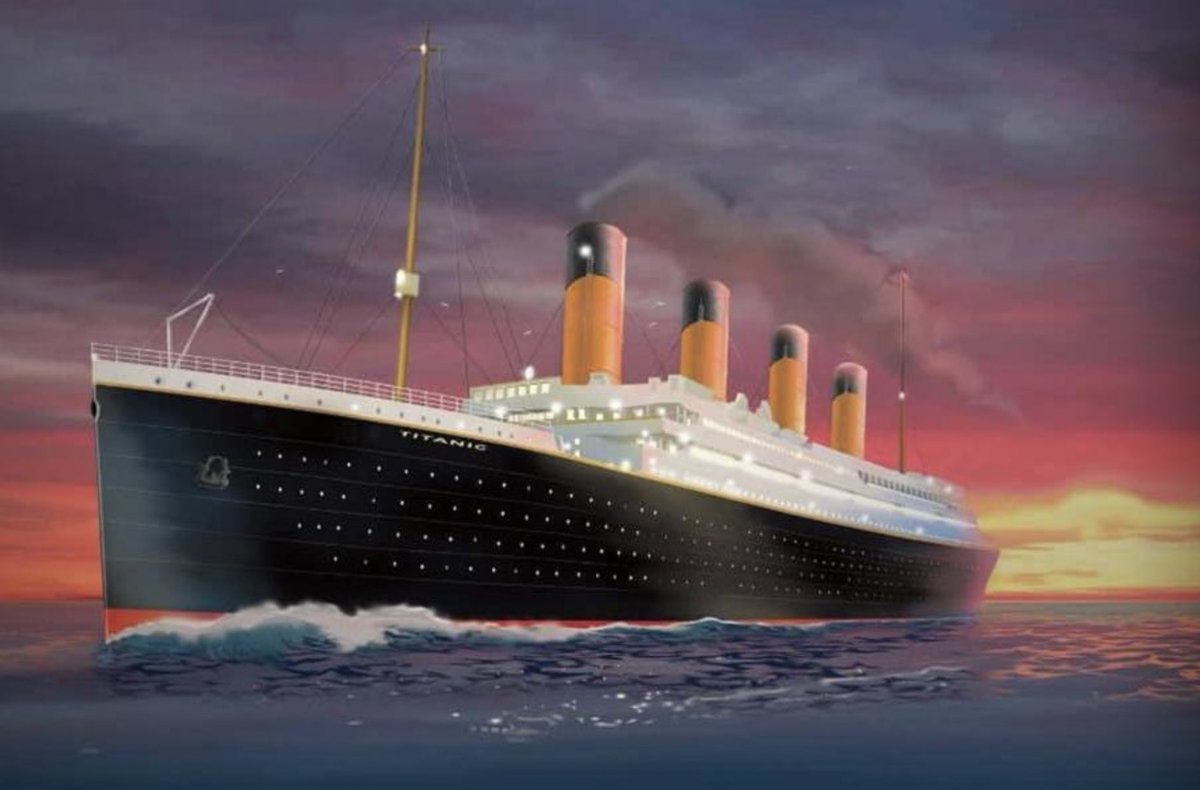 111 years ago, the Royal Mail Steamer Titanic, then the World's Largest ...