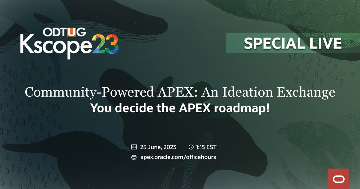 Oracle Apex On Twitter 🌟 💡 Get Started With Oracle Apex Oracles