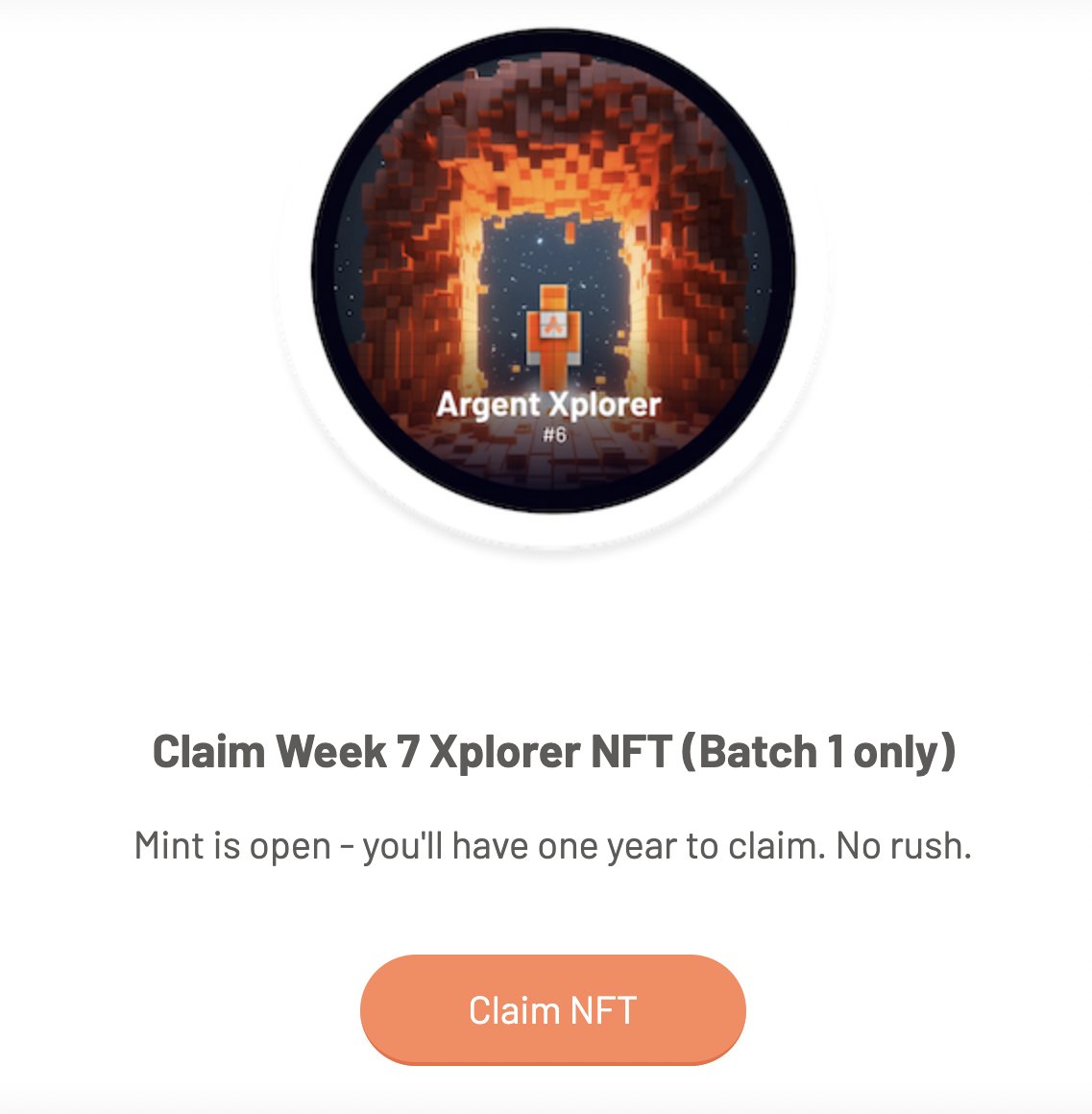 toraneko ｜Crypto X AI 🐐 on Twitter: "\ 所要時間 3️⃣分 ️ ／ Argent (@argentHQ) Xplorer 🔸 Week7 NFTを ...
