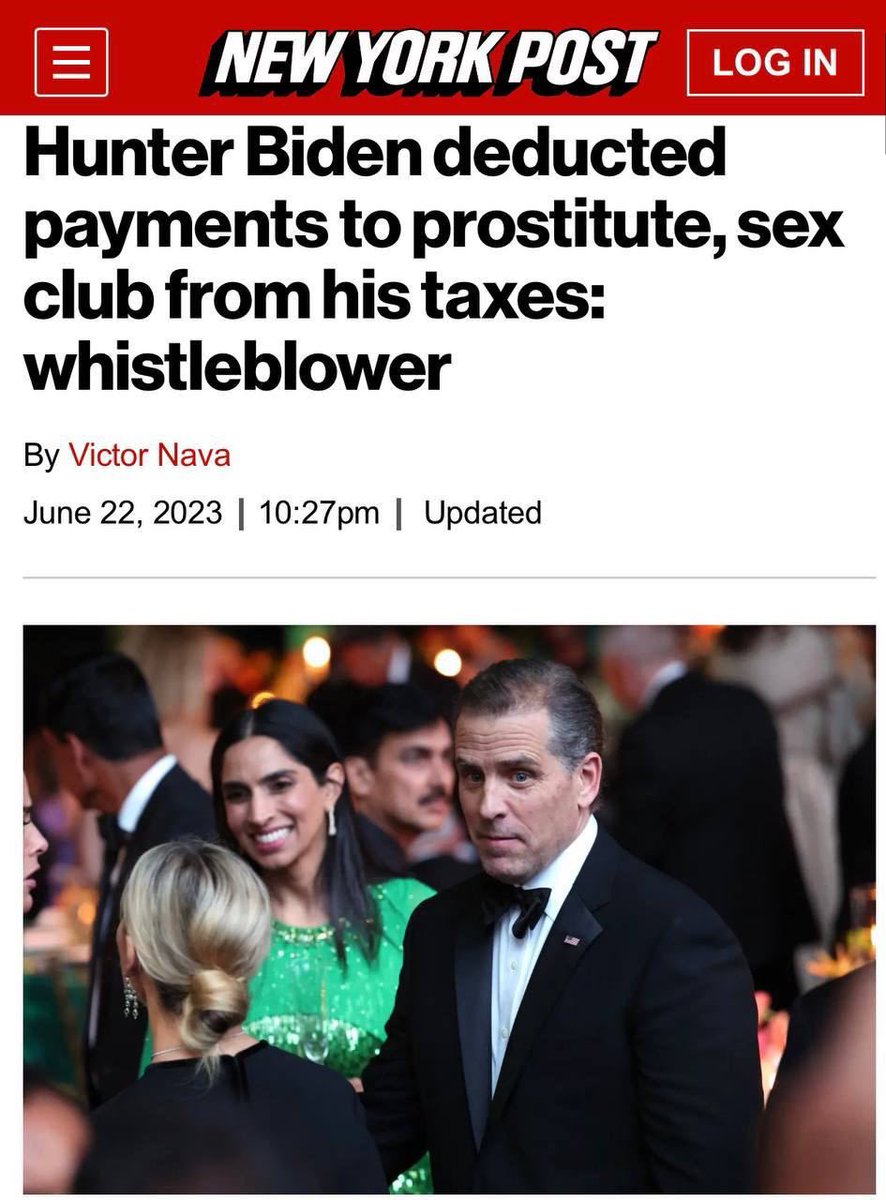 Zlatti71 On Twitter 🤦♂️ Hunter Biden Filed Tax Deductions For
