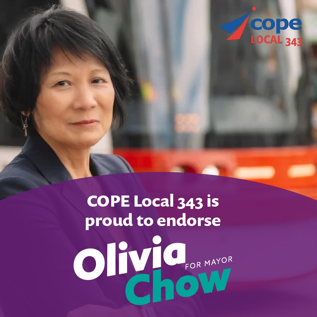 Olivia Chow Quotes It's Official: After An Emergency Meeting At City