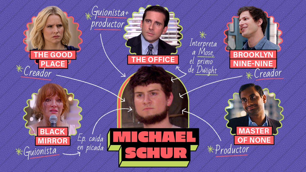Netflix Latinoamérica on Twitter: "Él es Michael Schur, la mente maestra detrás de series como ...