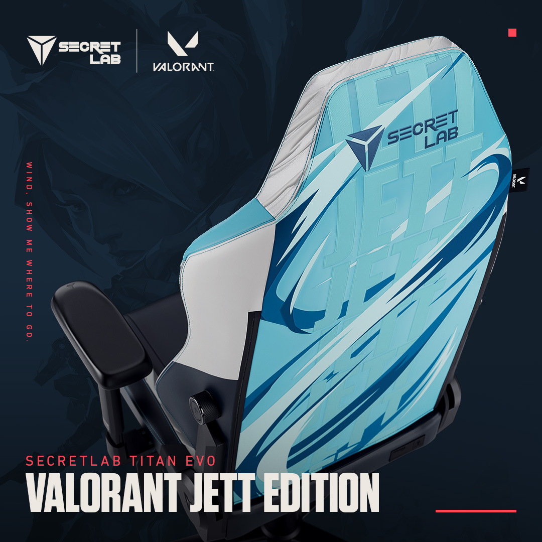 VALORANT University on Twitter: "Встречайте новые игровые стулья SecretLab x VALORANT с Джетт и ...