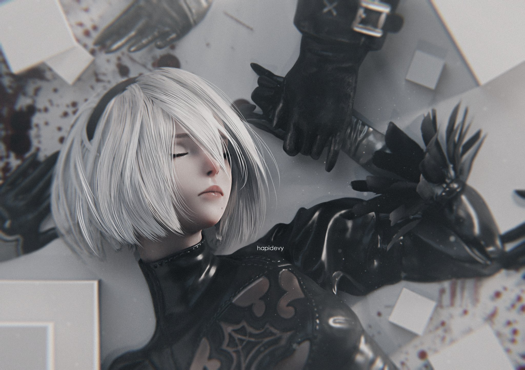 Devy 🏳️‍🌈 on Twitter: "…I miss you… #NieRAutomata https://t.co/i0gmVihv00" / Twitter