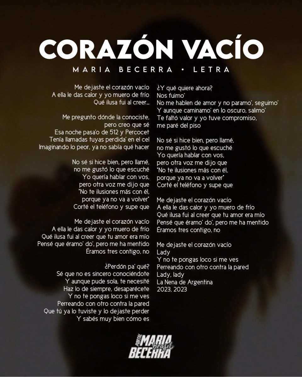 Portal Maria Becerra Brasil on Twitter: Portal Maria Becerra Brasil on Twitter: