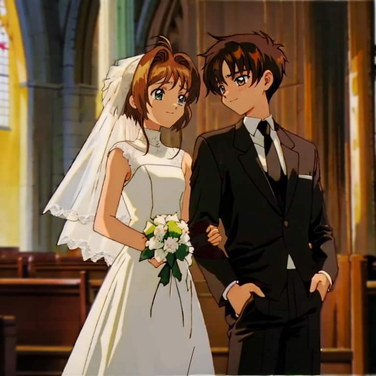 Syaoran And Sakura Wedding