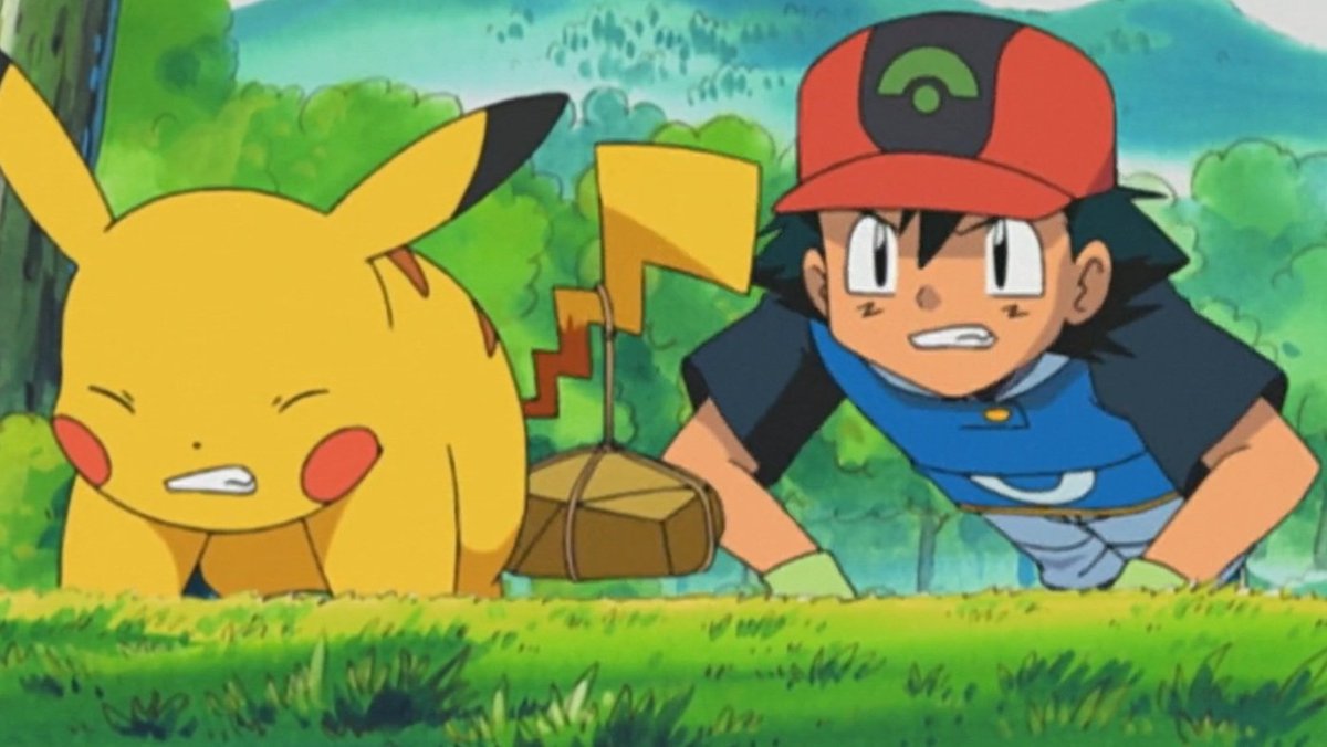 Elite Trainer Mark on Twitter: "Ash vs Roxanne was a really weird Gym Battle. Ash took on this ...