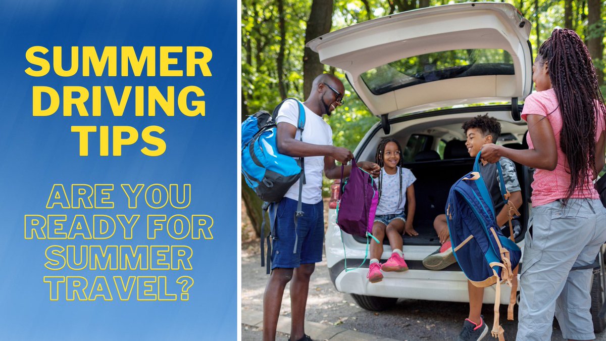 nhtsagov on Twitter: "Keep summer safety in mind with our driving tips ...