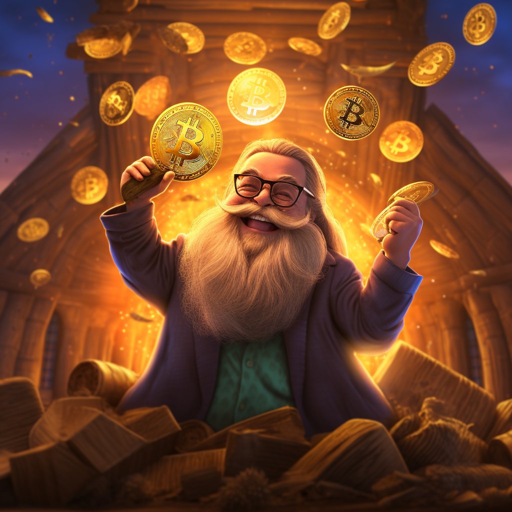 Jack Levin Ai Art on Twitter: ""Bitcoin is a memecoin" @mrJackLevin #XEN #VMPX https://t.co ...