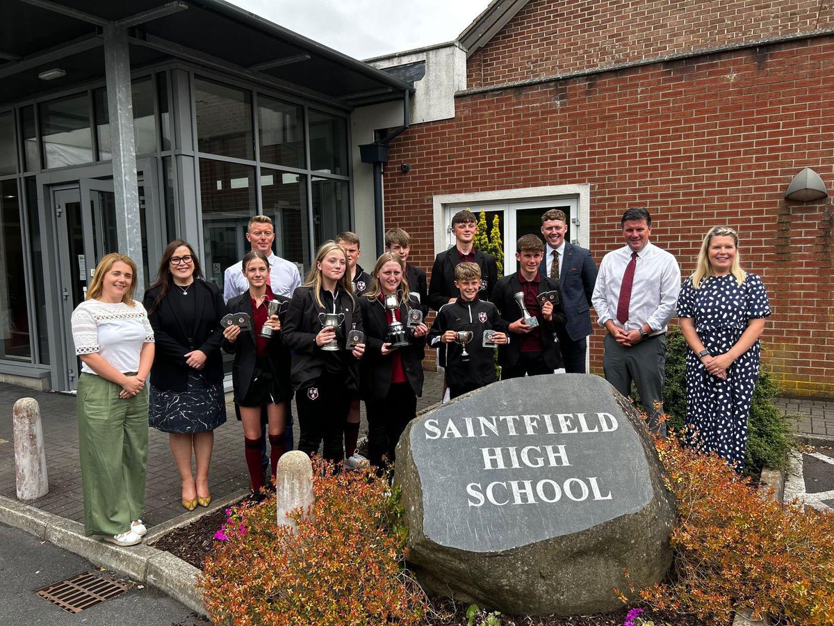 Saintfield High On Twitter It Was A Thrill To Welcome Back Former