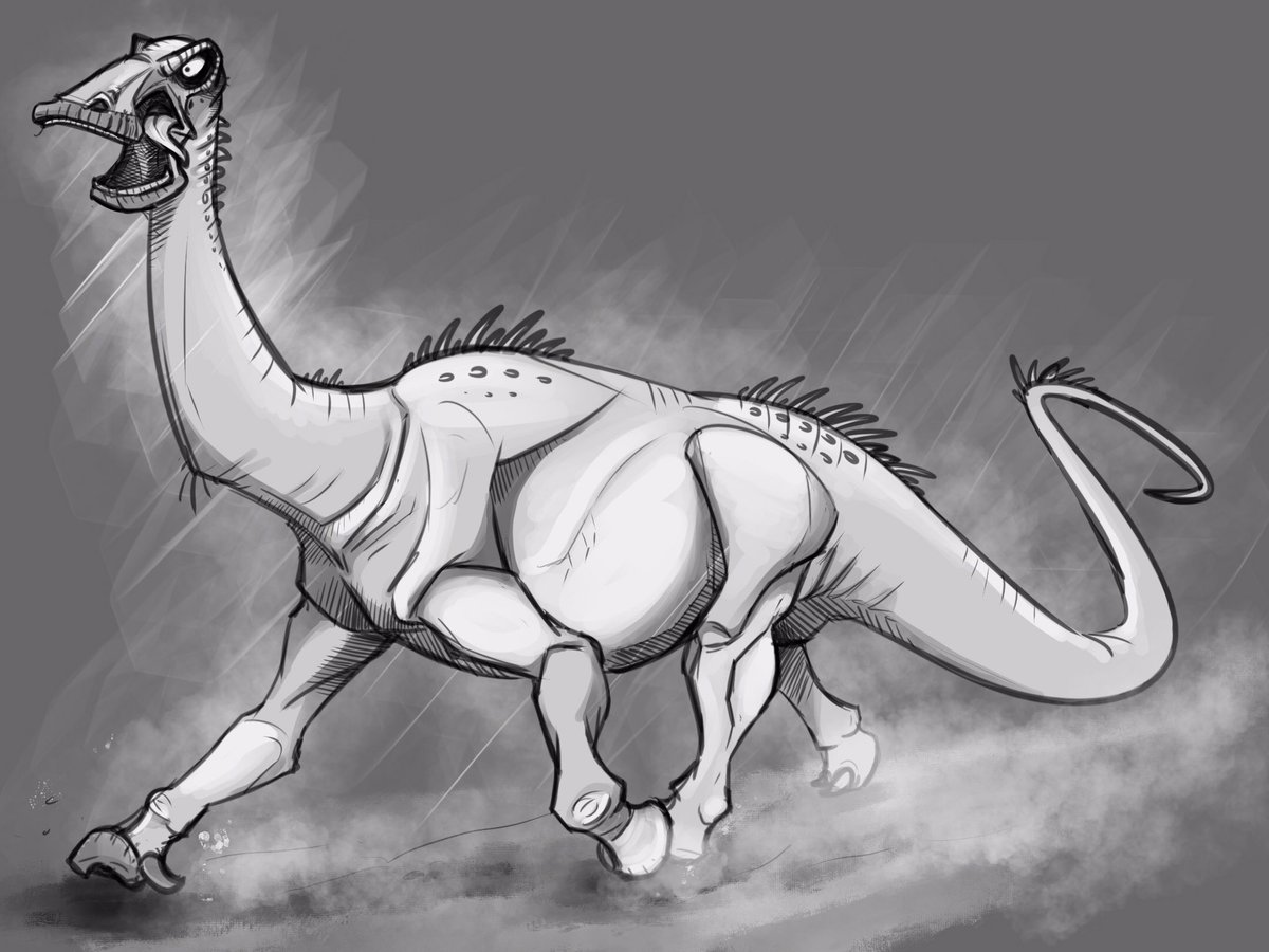 (Major) The Creative Cheirus ️🪿 on Twitter: "Been having Nigersaurus on the brain again"