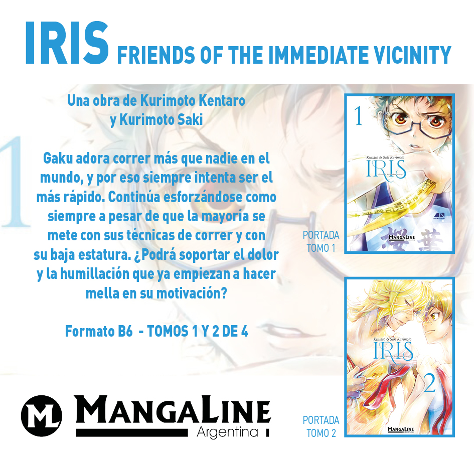 mangalineAR on Twitter: "¡Anuncio de NUEVO TITULO RED MANGALINE! IRIS, FRIENDS OF THE IMMEDIATE ...