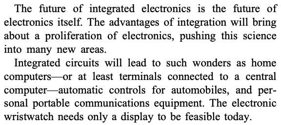Technological Predictions That Came True