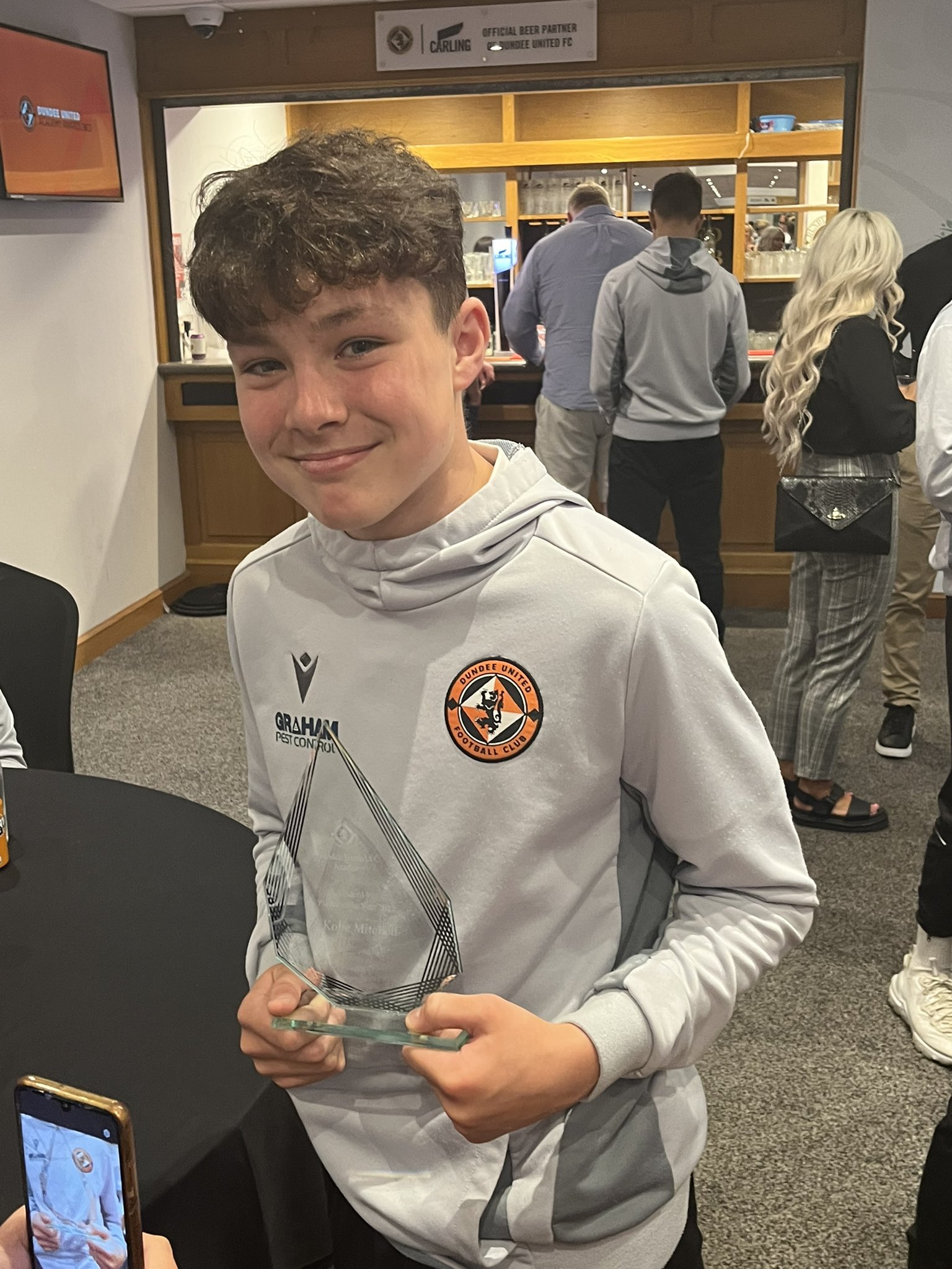 Charlene Mitchell on Twitter: "Kobe’ Mitchell Player of the year for Dundee Utd u14s. Thankyou ...