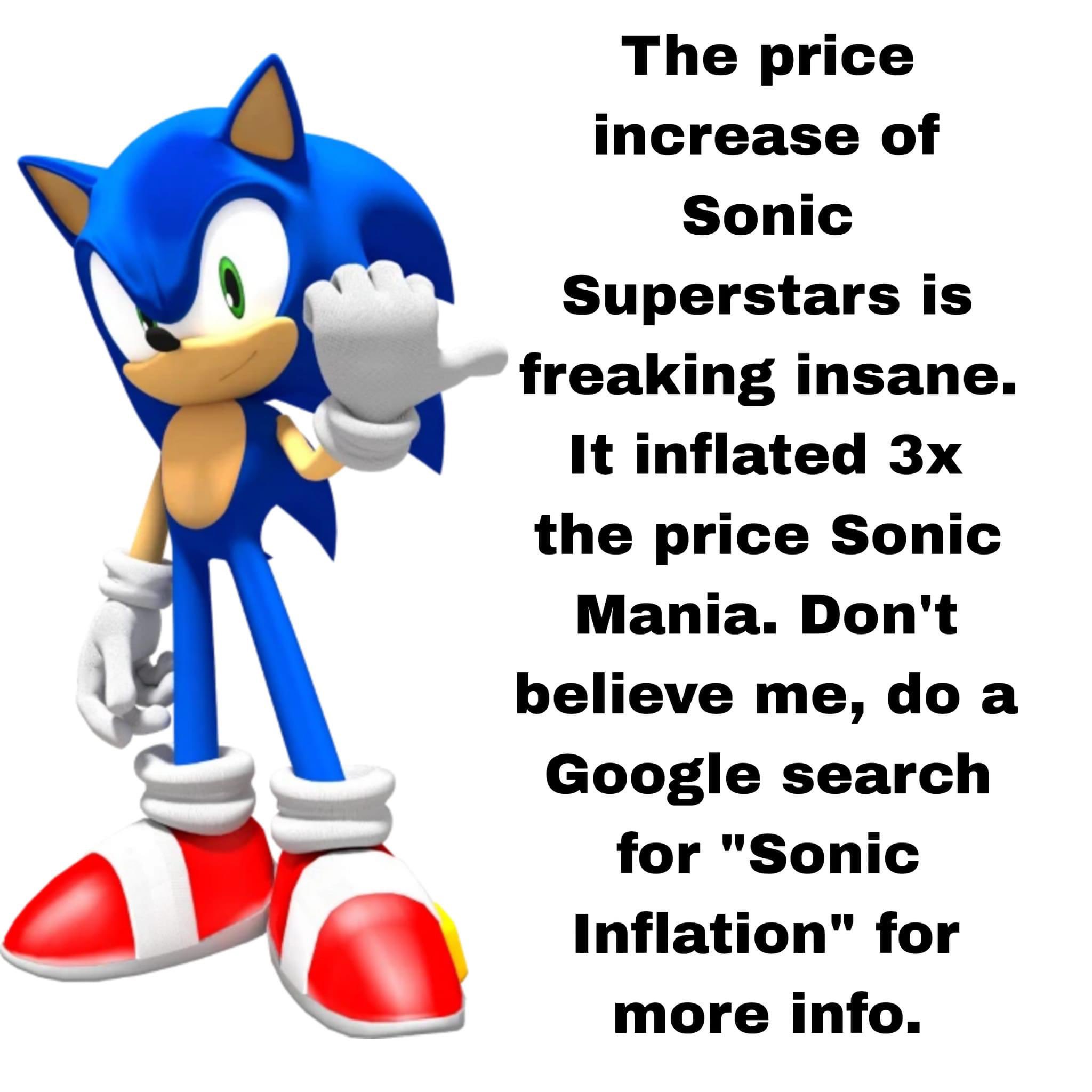 Sonic Inflation Memes Sonic Inflation
