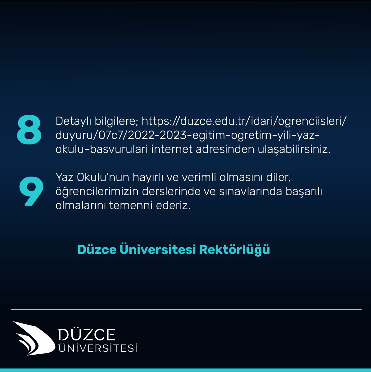 Düzce Üniversitesi on Twitter: Düzce Üniversitesi on Twitter: