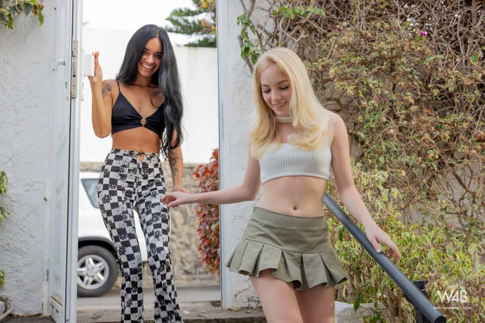 Porn Corporation on Twitter: "Model BFFs Dulce & Emma White Vacation In Tenerife, The Largest of ...