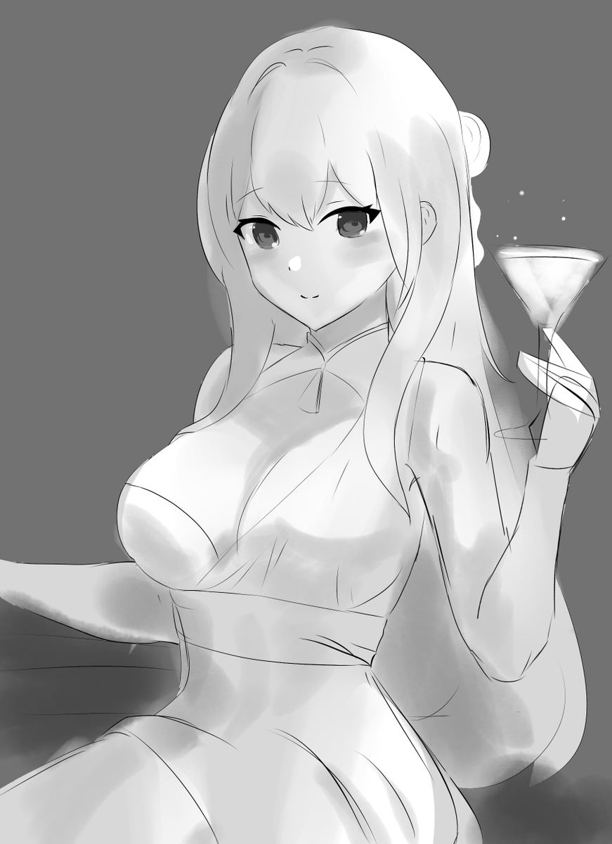 Peony on Twitter: "#Misutart @MisuTale 🍸🌳 finally finished this one"