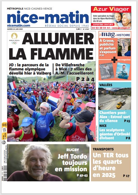 Nice-Matin on Twitter: "Voici la une de Nice-Matin de ce samedi 24 juin 2023."