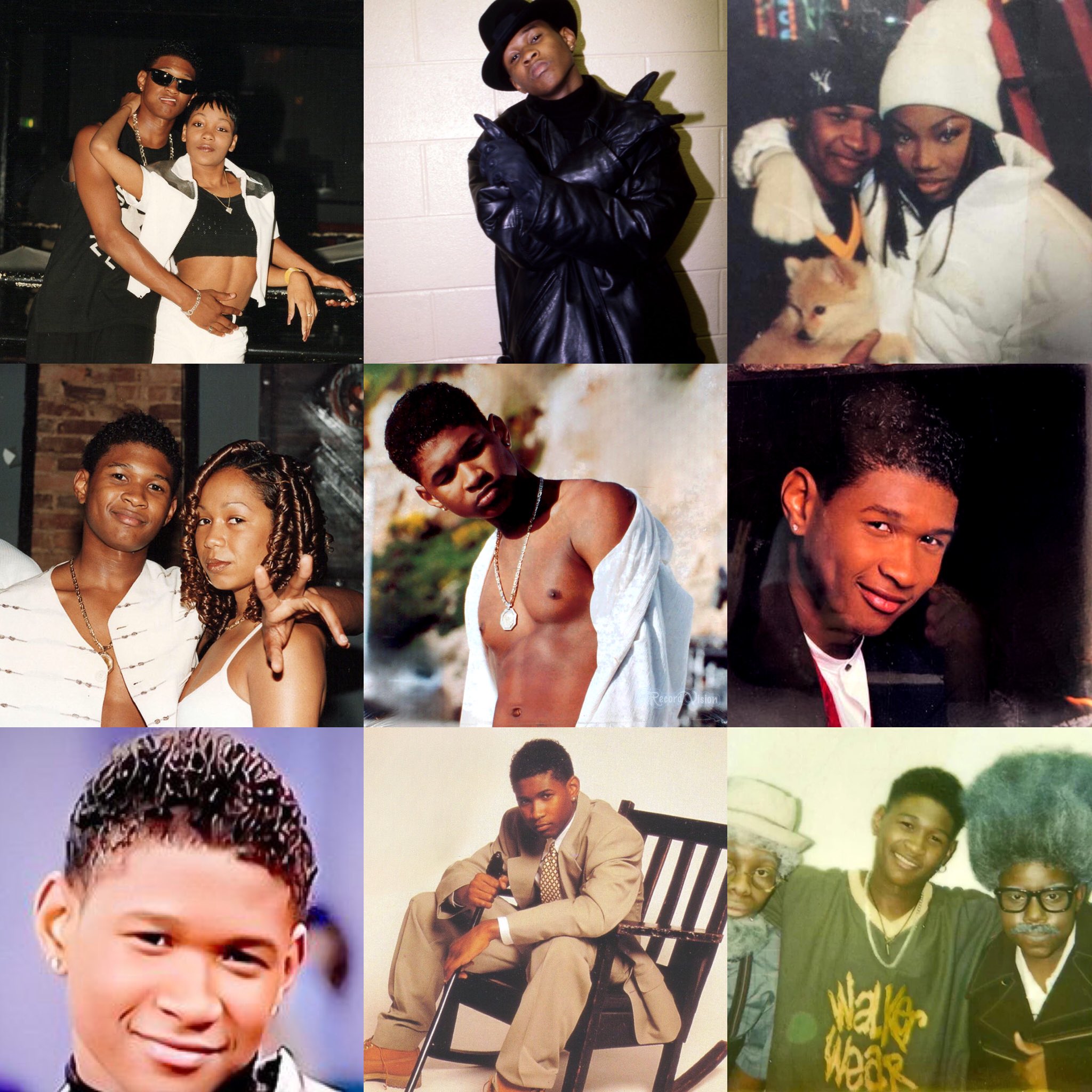 Rontavius on Twitter: "RT @ushercrave: Usher’s self titled era 💗 (1994-1995) https://t.co ...