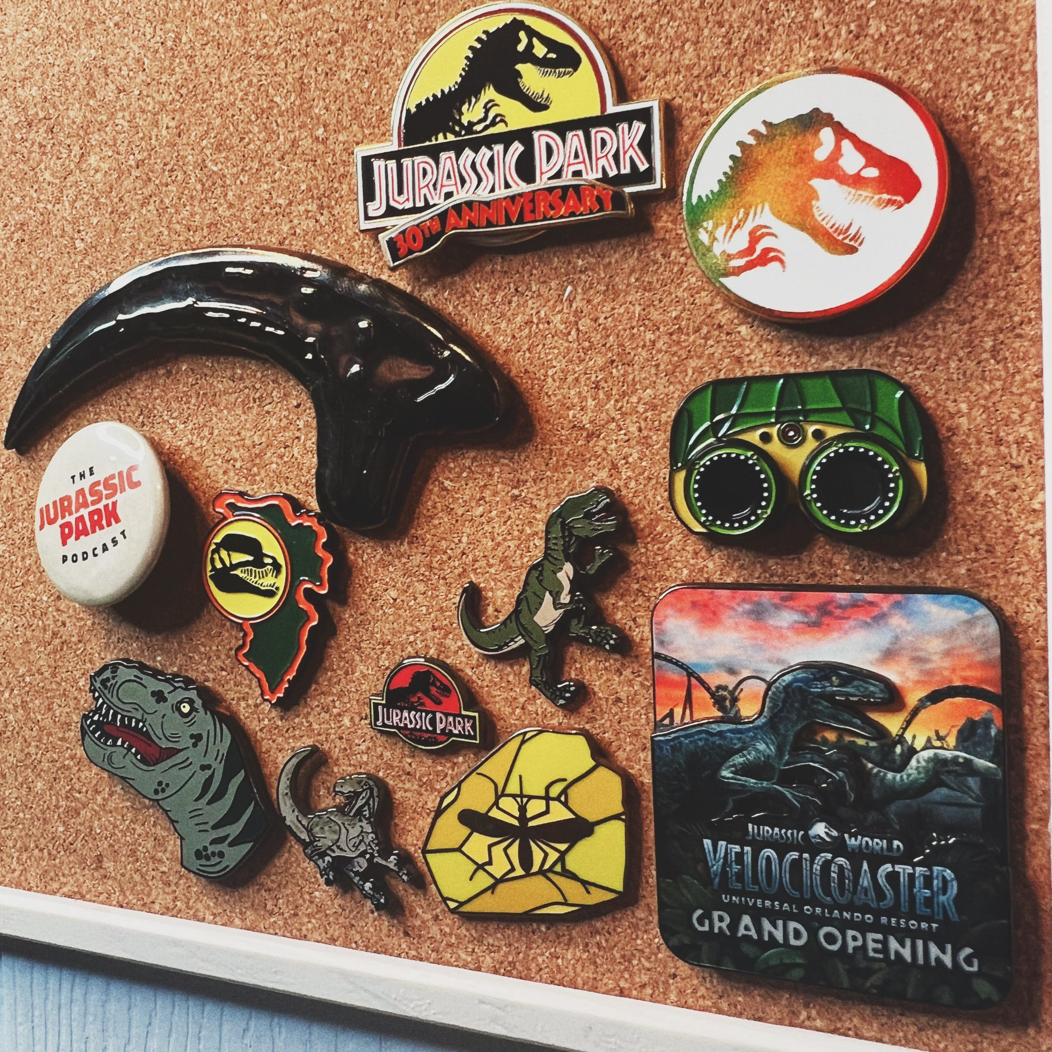 The Jurassic Park Podcast On Twitter Who Else Cant Stop Collecting Pins Jurassicpark30