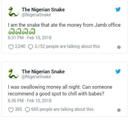 Chinaza Awadike on Twitter: "RT @madamayo_: Who remembers when snake ...