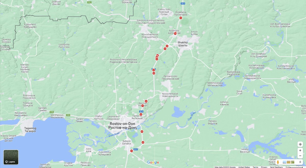 Using Maps As Data Proxies On Twitter Apparent Wagner Revolt 23 Jun N N Road Closures On using-maps-as-data-proxies-on-twitter-apparent-wagner-revolt-23-jun-n-n-road-closures-on