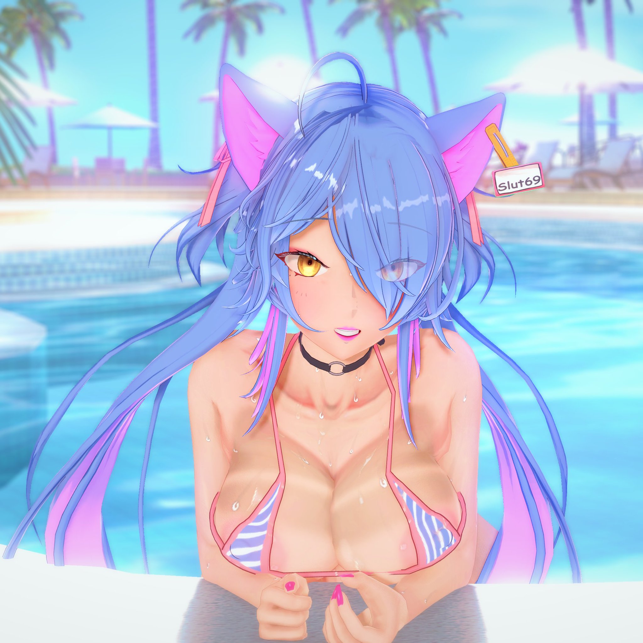 Rosie 🐱 Vtuber on Twitter: "Lets swim together! 💖💦 https://t.co/YY8GtFbF3l" / Twitter