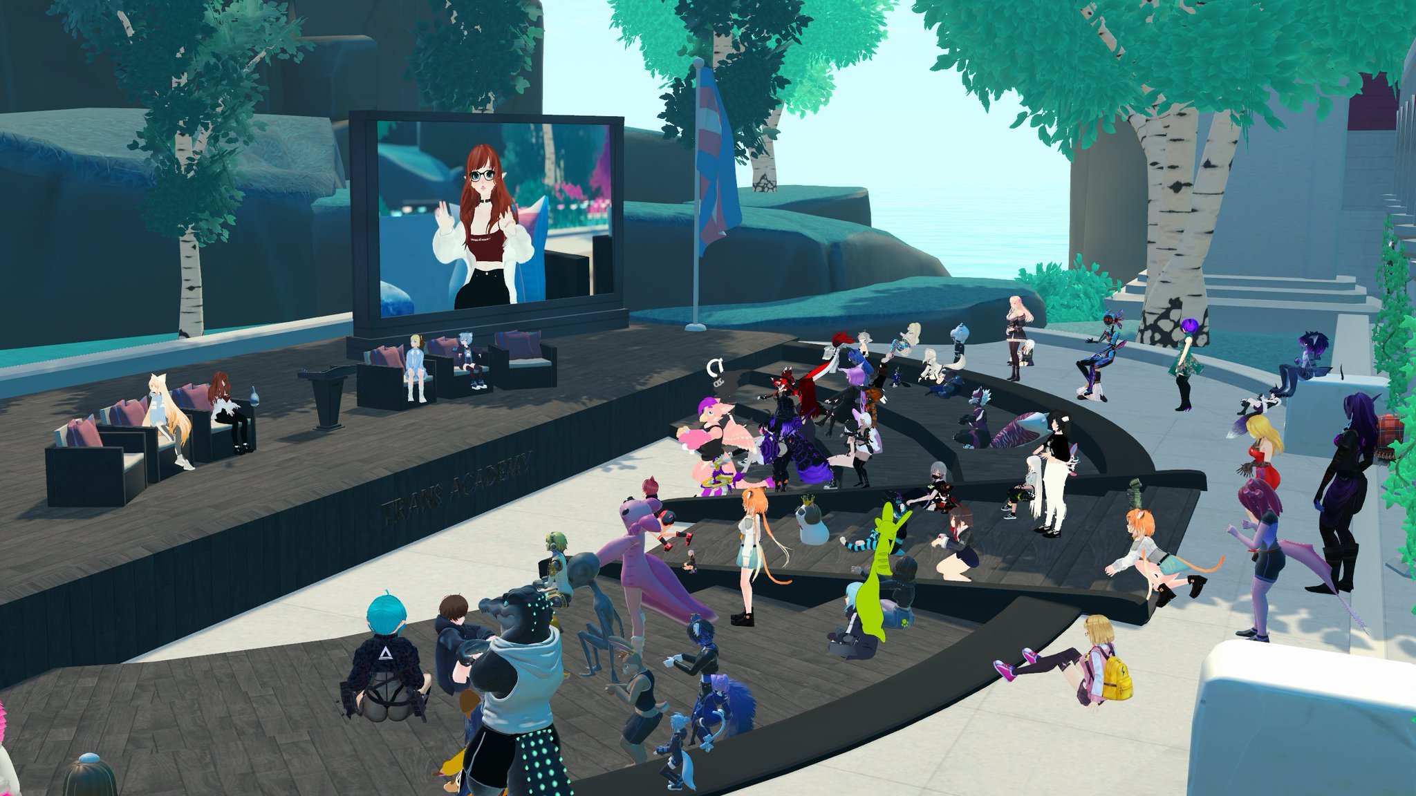 VRC Trans Academy 🔜 Trans Pride VR on Twitter: "#TransPrideVR is underway! We've been talking ...