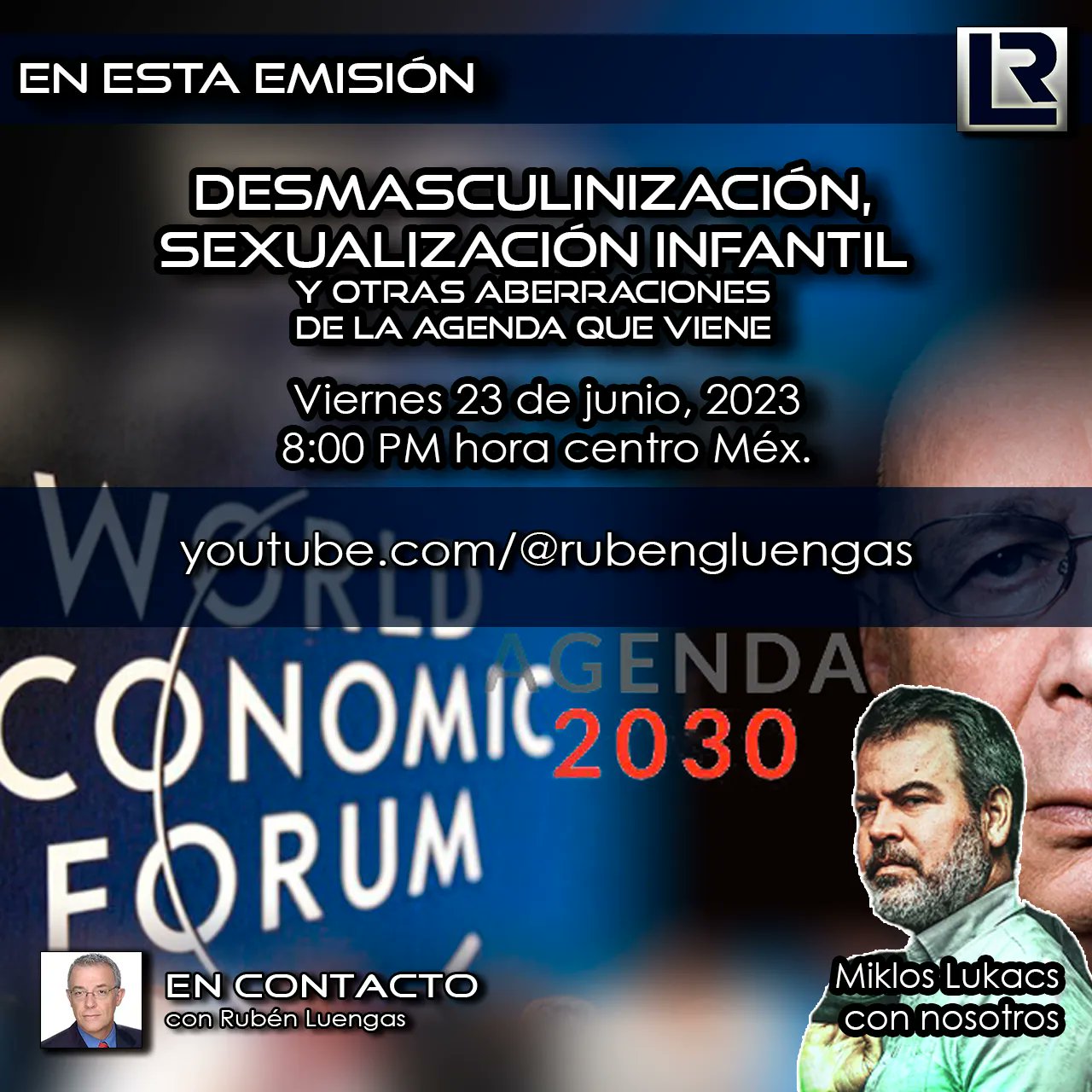 Rubén Luengas on Twitter: "Programa especial. Nos acompaña Miklos Lukacs (@mlukacs) Hoy viernes ...