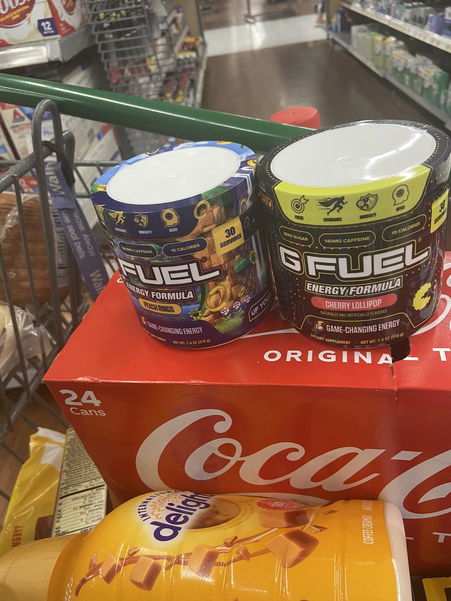 DabossmanGMD on Twitter: "#GFUEL @GFuelEnergy 👀 found these at Walmart had to cop"