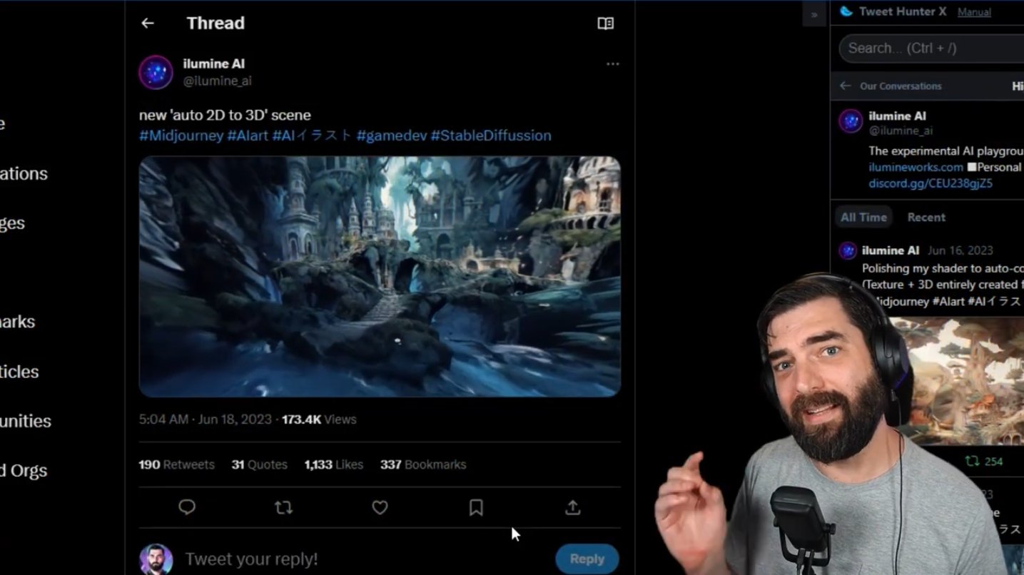ilumine AI on Twitter: "Grateful to have a new appearance in the new video of @mreflow 🤗 https ...