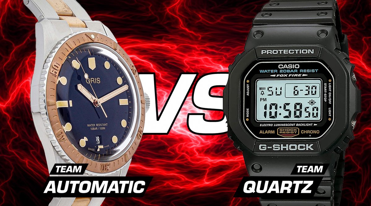 Everyday Carry on Twitter: "One of the most divisive topics in watches, choosing between quartz ...