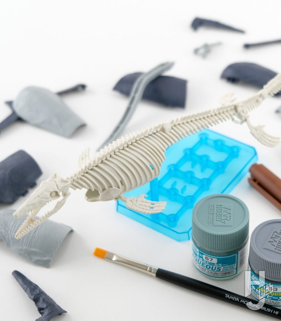 なちゅラル🐧🌈🎮 on Twitter: "RT @Hobby_JAPAN_Web: 本日発売の #プラノサウルス「モササウルス」は 骨にスミ入れ 外皮にドライブラシ と、ひとつのキットで二回 ...