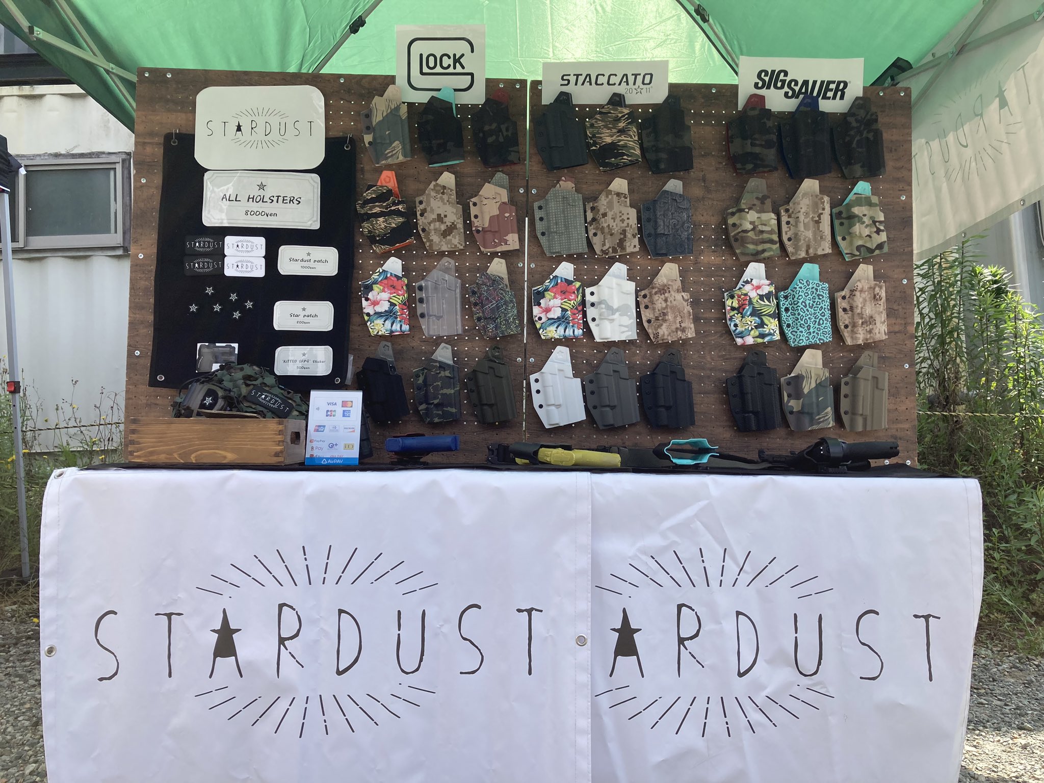 𝙎𝙩𝙖𝙧𝙙𝙪𝙨𝙩 𝙂𝙚𝙖𝙧™ on Twitter: "出店完了！新柄先行販売です😘 #バトルハッスル https://t.co/7PADgw00fC" / Twitter