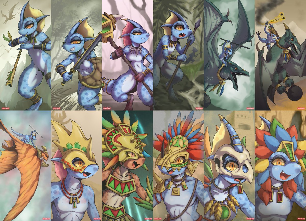 HellcrossH on Twitter: "thicc-thiccs #totalwar #warhammaer #lizardman ...