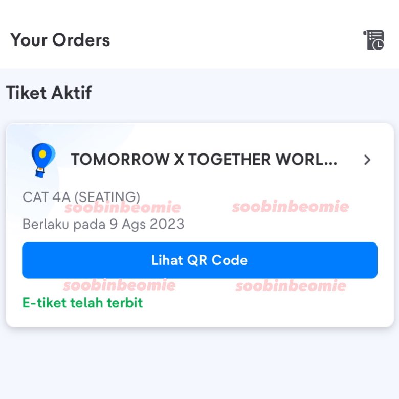 do it like ly on Twitter: "wts ticket TXT ASM in Jakarta💓 2 tix presale cat 4 a row h3 ...