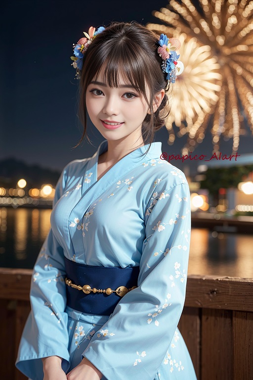 papico_AIart on Twitter: "#AI花火大会 #AIArt #StableDiffusion #Chilled_remix #AIグラビア #AIgravure #AI ...