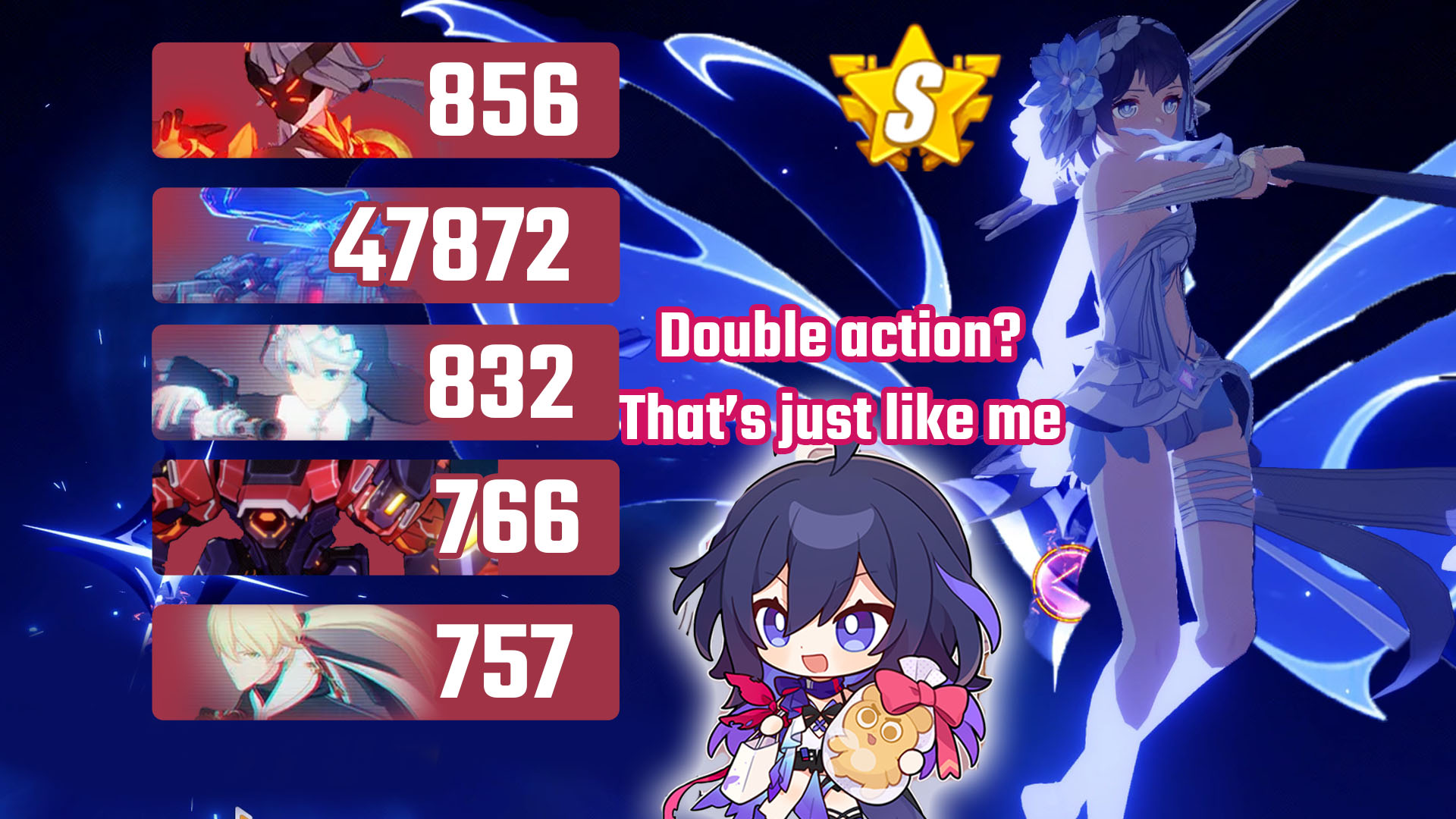 Honkai News Network on Twitter: "They gave Seele DOUBLE ULT! - HERRSCHER OF REBIRTH DPS Showcase ...