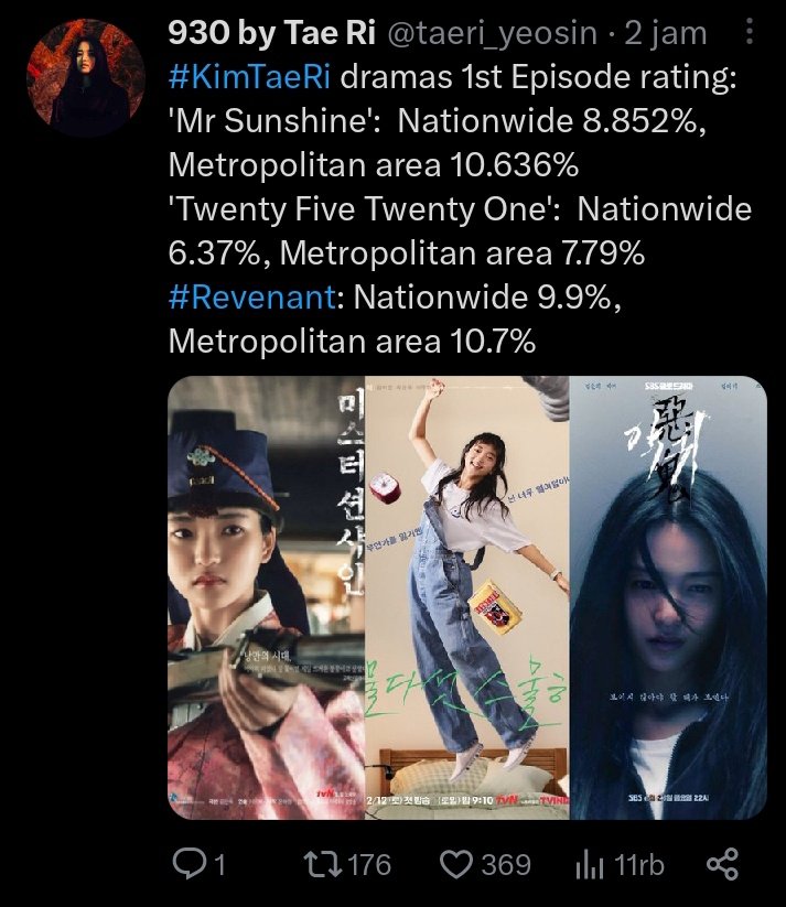 K-Drama Menfess on Twitter: "•kdm• Kim Taeri klo milih naskah bagus2 ya https://t.co/pAPrFHMuuc ...