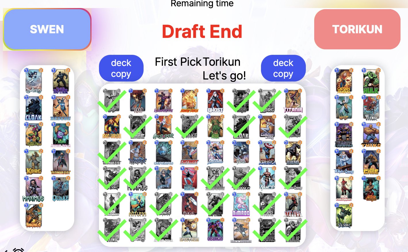 Torikun on Twitter: "Wanted to share this Draft Mode deck that won me the finals of a tournament ...