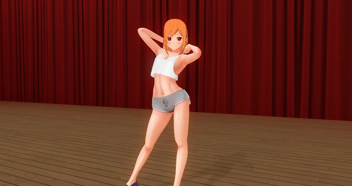 yasu-com3d2 on Twitter: "一旦完成 髪TEX残して… …いいπになったかなw"