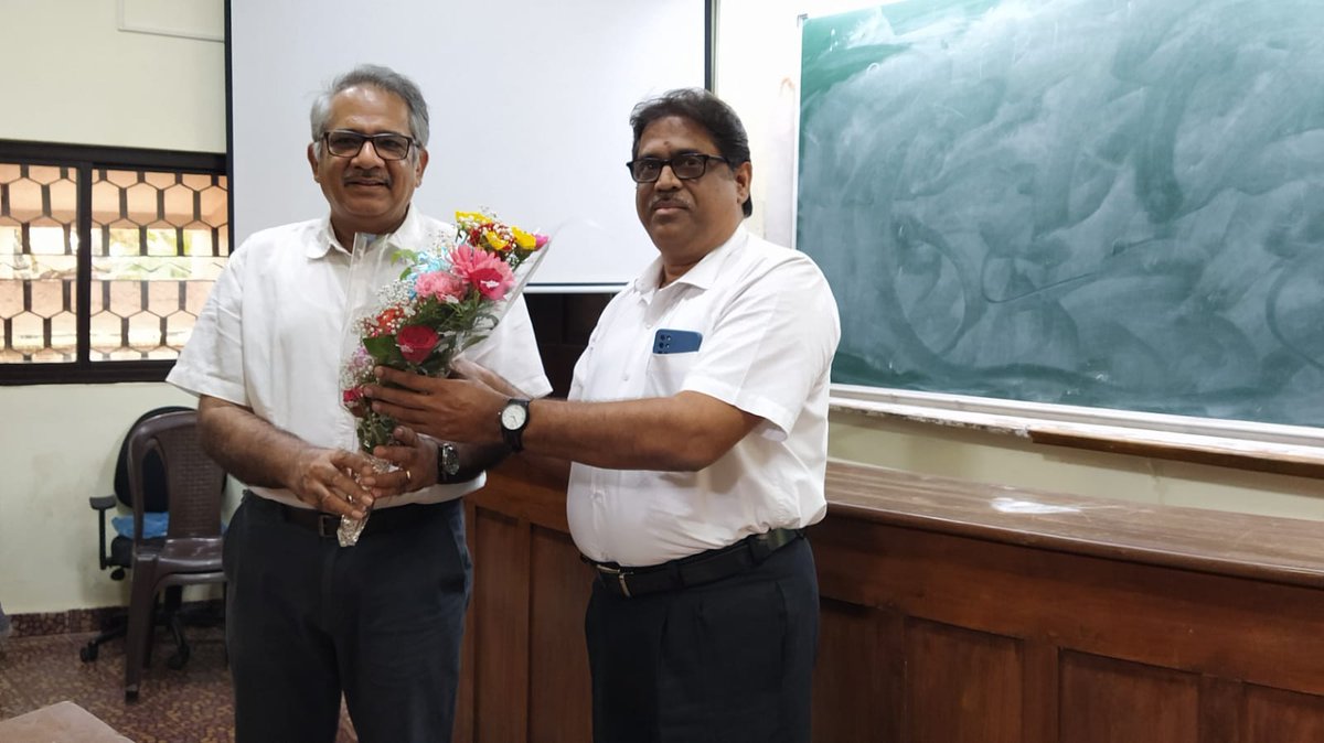 Indian Institute of Technology Goa on Twitter: "Farewell to Shri. V. Venkat Rao, Registrar, IIT ...