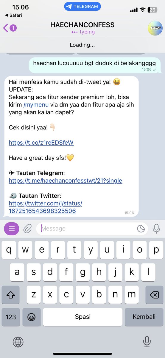 📌KIRIM MENFESS | HAECHAN BASE on Twitter: "17. Setelah klik mengirim menfess bisa langsung ...