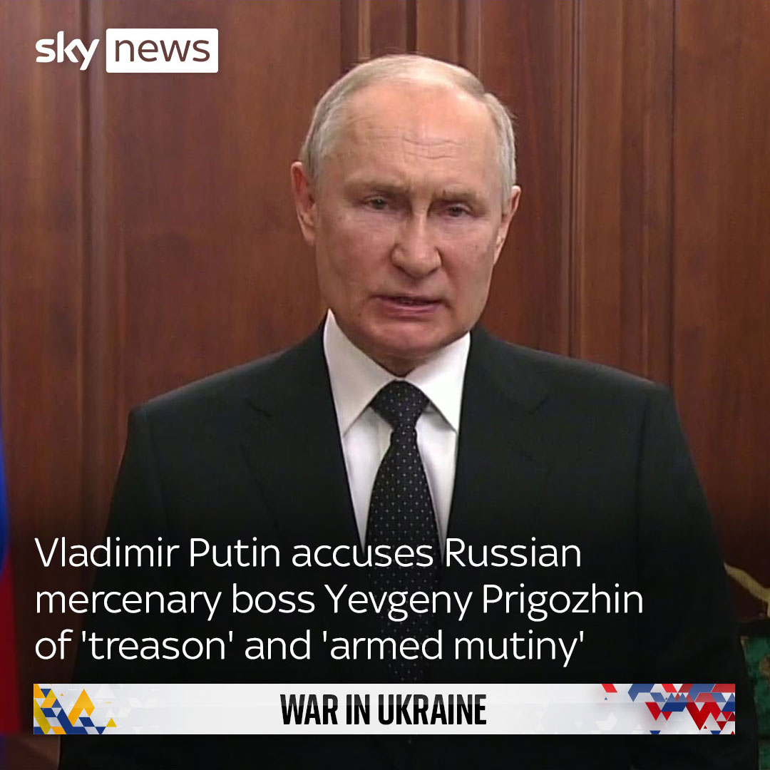 Sky News On Twitter In A Recorded Address Russian President Vladimir