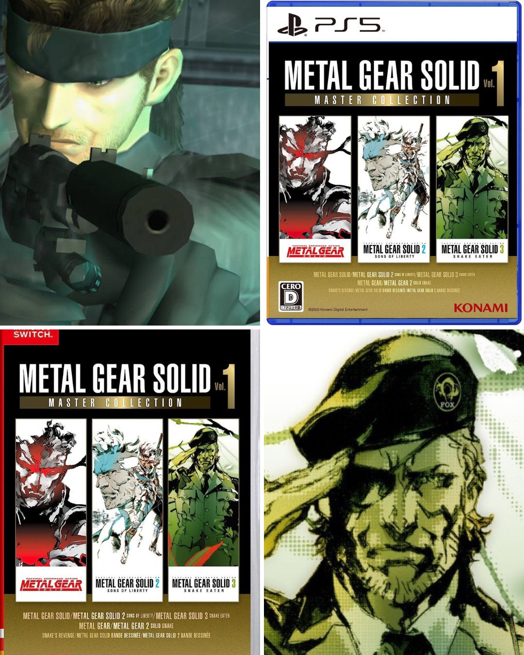 Japanzon.com on Twitter: "Snake returns to his roots in Konami's Metal Gear Solid Master ...